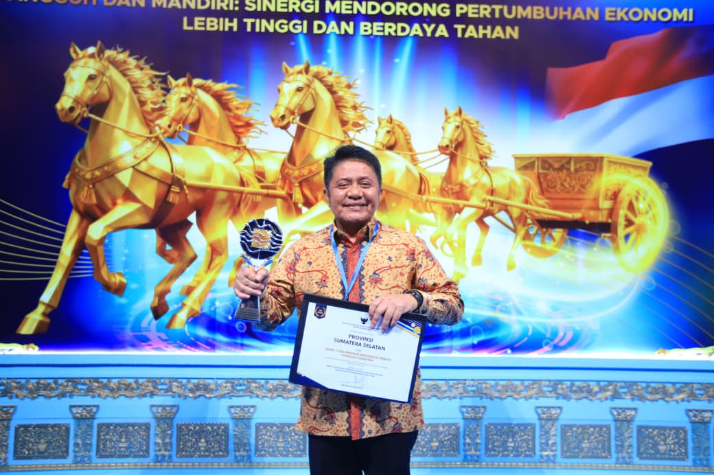 Sumsel Satu-satunya Provinsi Raih Dua Penghargaan Strategis PTBI 2025